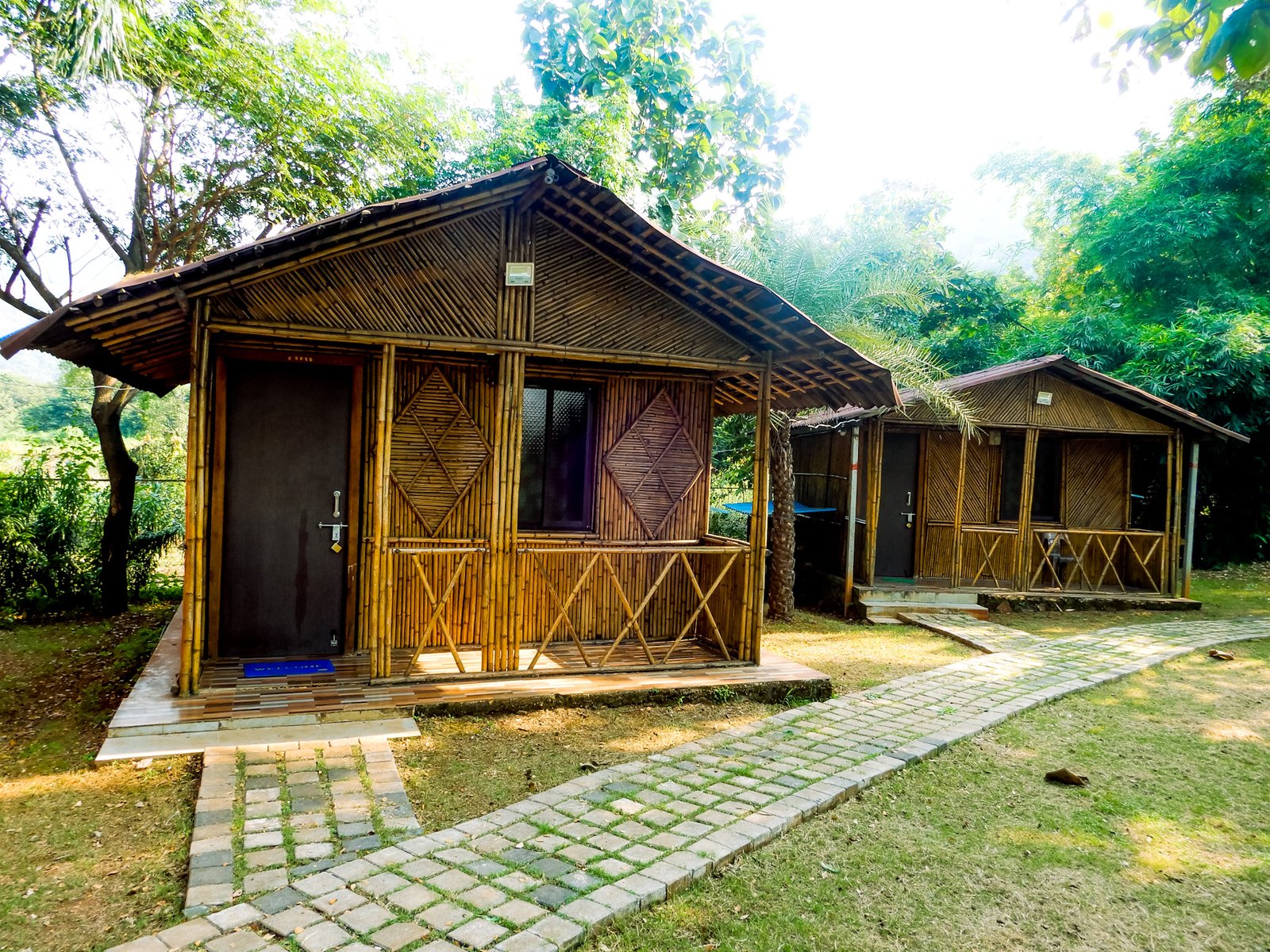 Madhura's Couple Friendly Bamboo AC Cottage - KarjatStay - Book Your ...